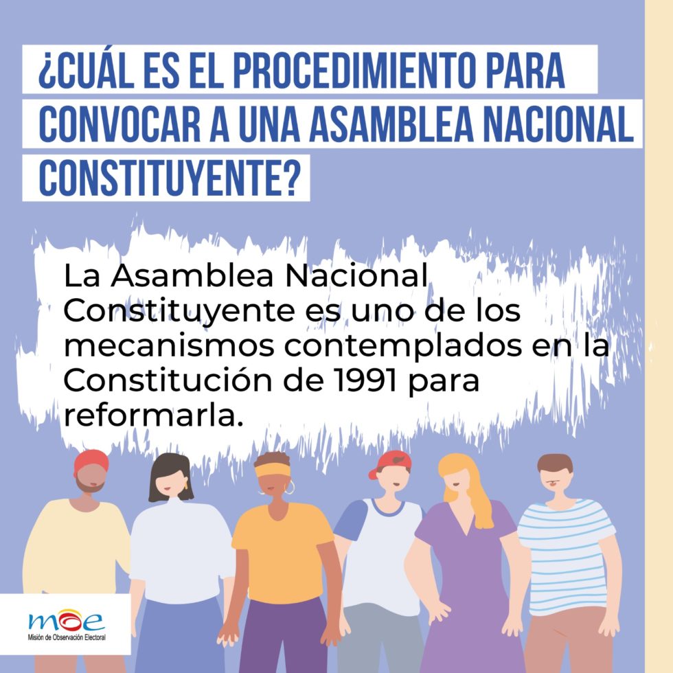 ¿cuál Es El Procedimiento Para Convocar A Una Asamblea Nacional