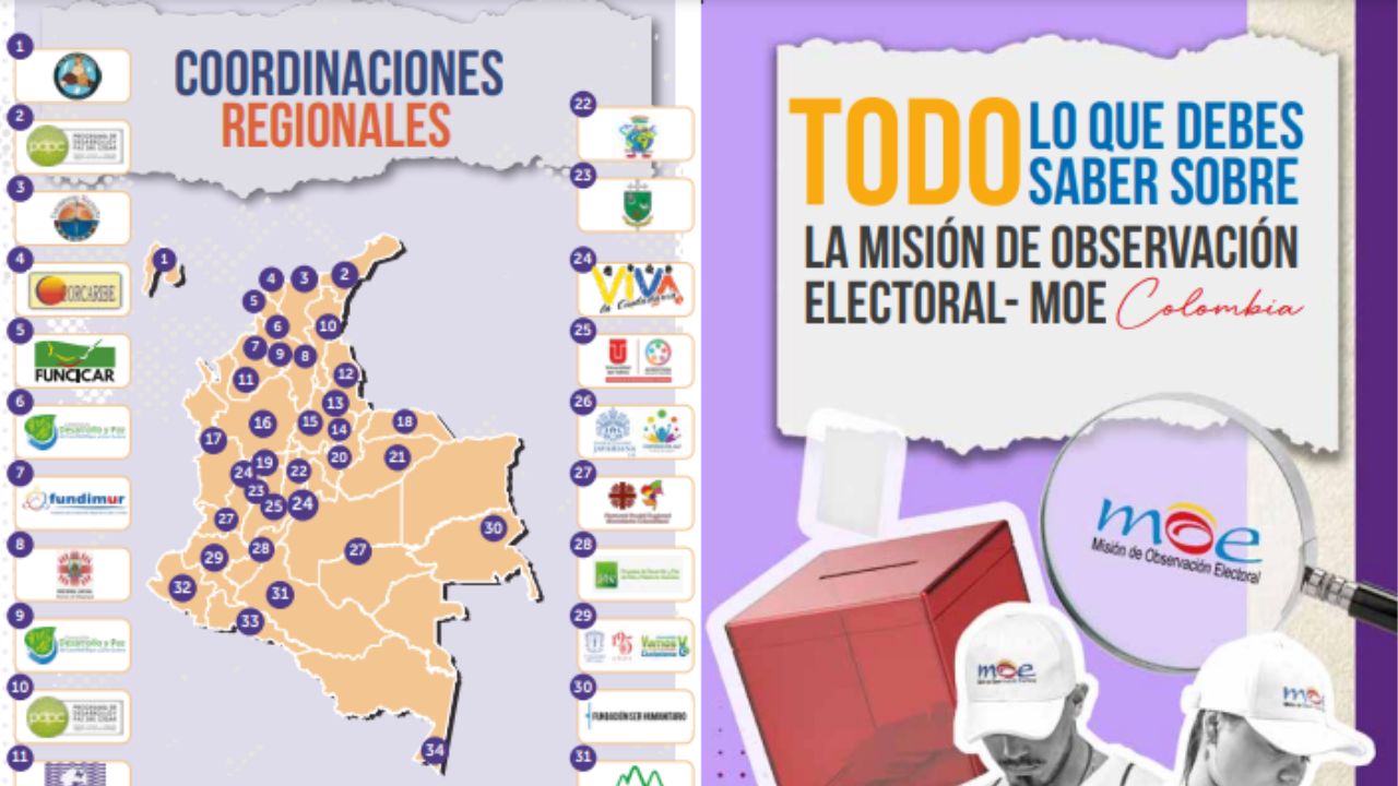 Brochure institucional MOE 2024 | MOE - Misión de Observación Electoral